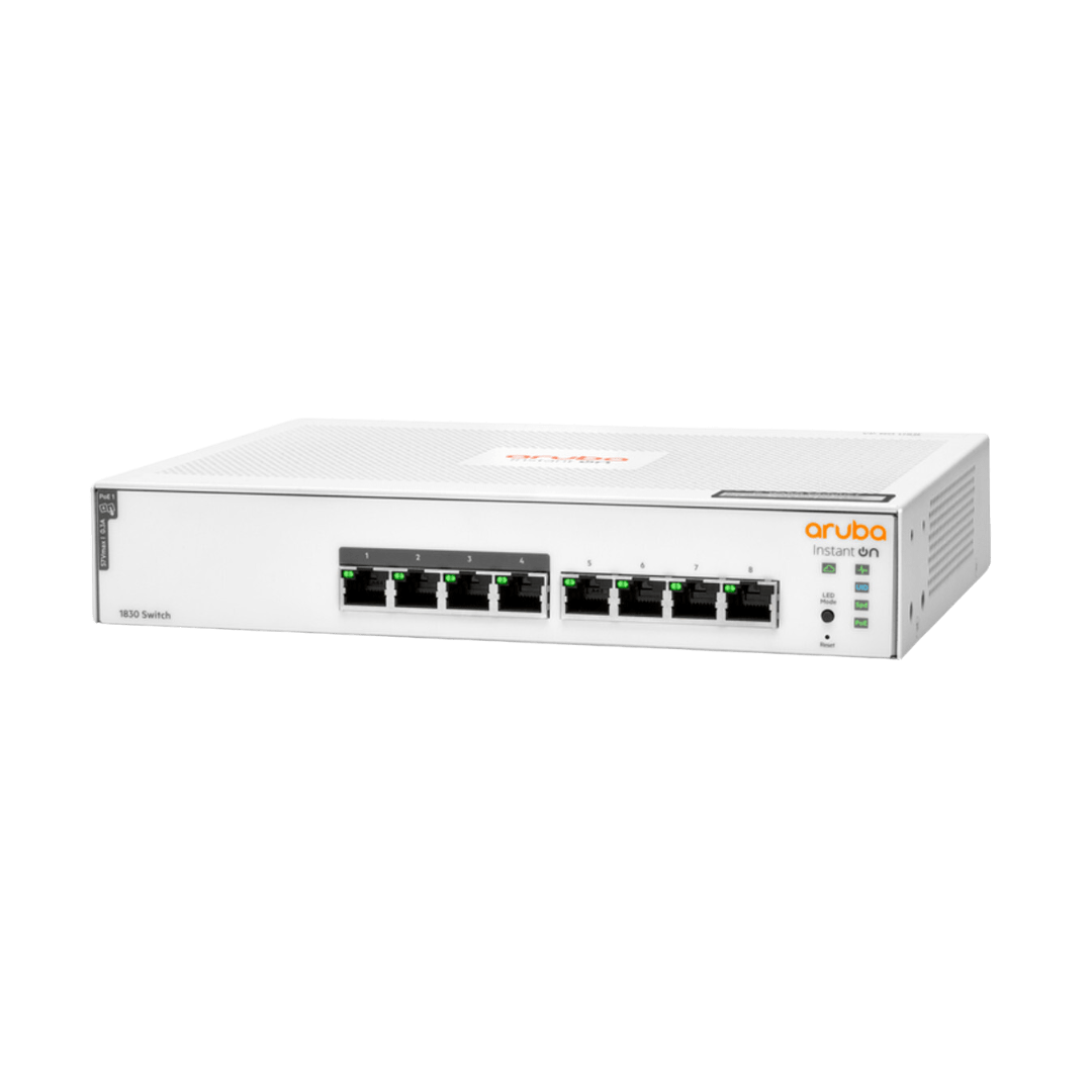 HPE Networking Instant On Switch 1830 Series 8G 8 Port JL810A ...
